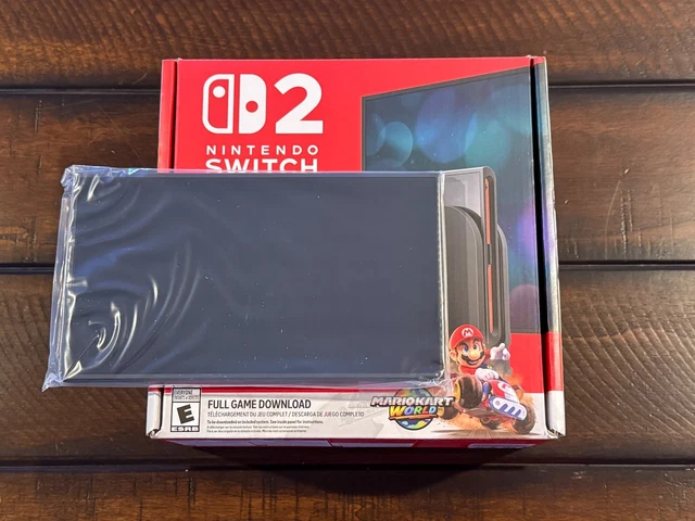 NINTENDO SWITCH 2 Console w/ MARIO KART WORLD FULL GAME DOWNLOAD ...