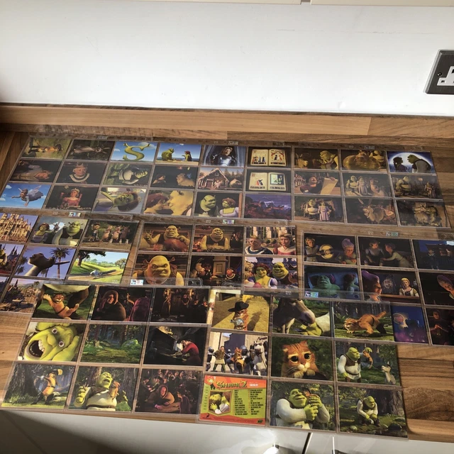SHREK 2 DREAMWORKS / Comic Images 2004 Trading Cards Complete Base Set ...