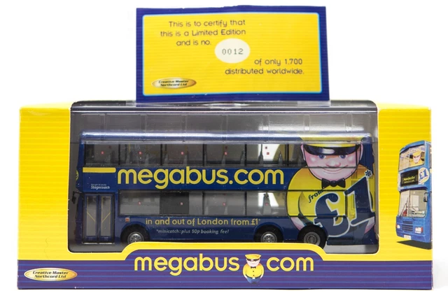 HKBUS 2005 CMNL Northcord Stagecoach Bus Megabus Leyland Olympian £57. ...