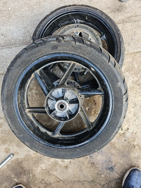 HONDA CBR600 F2 wheels rims alloys (without tyres) £153.60 - PicClick UK