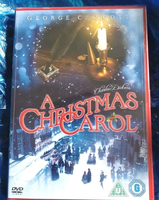 SCROOGE: A CHRISTMAS Carol, George C. Scott, Charles Dickens Movie (DVD ...