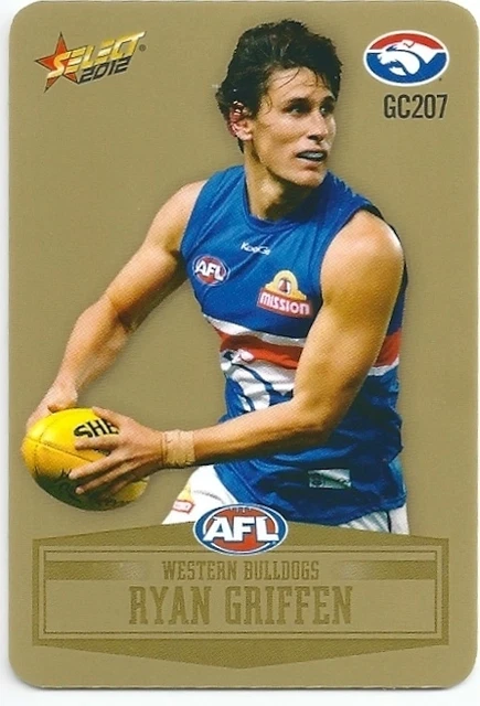 2012 CHAMPIONS GOLD (GC207) Ryan GRIFFEN Western Bulldogs $2.95 ...