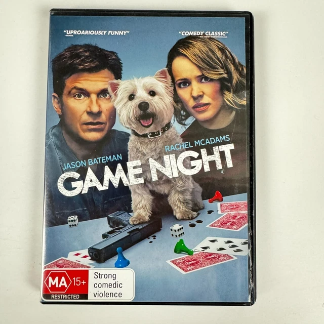 GAME NIGHT (DVD, 2018) Jason Bateman Rachel McAdams Region 4 £3.37 ...