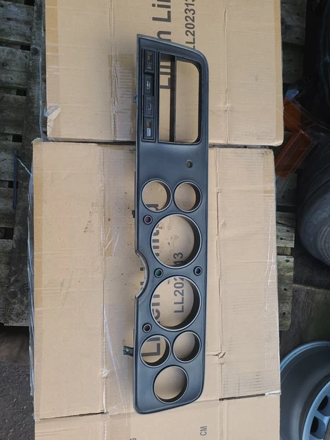 FORD CAPRI MK3 Dashboard Speedometer Fascia Black Leather £75.00 ...