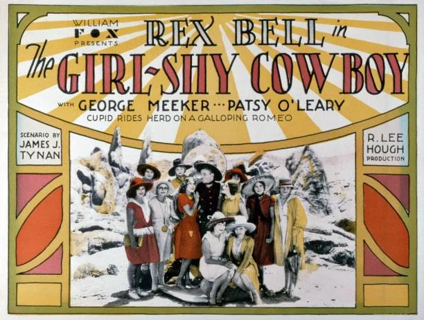 THE GIRLSHY COWBOY Lobby Card Rex Bell 1928 Old Movie Photo $8.50 ...