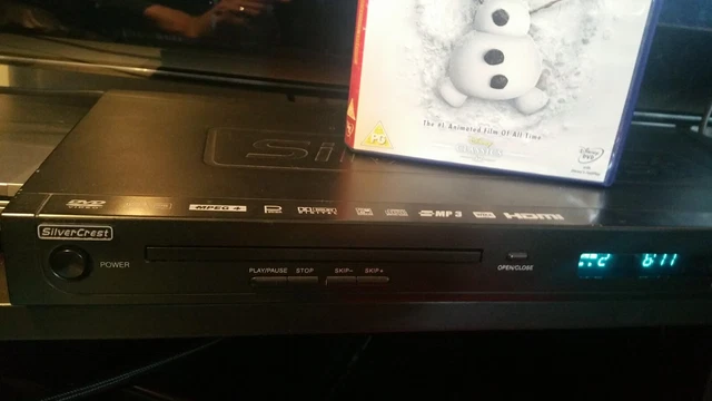 SILVERCREST DVD/CD PLAYER -KH6519 - Good Condition - TESTED AND WORKING ...