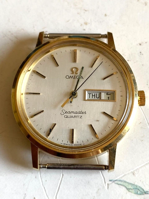 OMEGA SEAMASTER QUARTZ watch, spares or repair $187.45 - PicClick CA