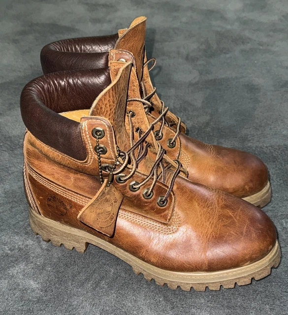 TIMBERLAND BOOTS MEN’S US 8M Brown Waterproof PrimaLoft insulation ...