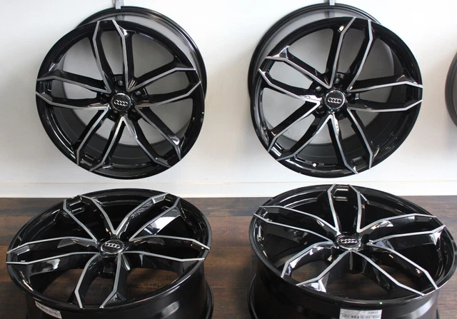 19 POLLICI WH33 Cerchioni per Audi A5 B8 B9 A7 F2 4K Q5 8R Fy Cerchi ...