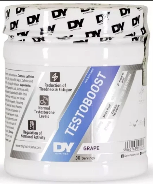 DORIAN YATES TESTOBOOST Grape Flavour 270g Bodybuilding Gym ...