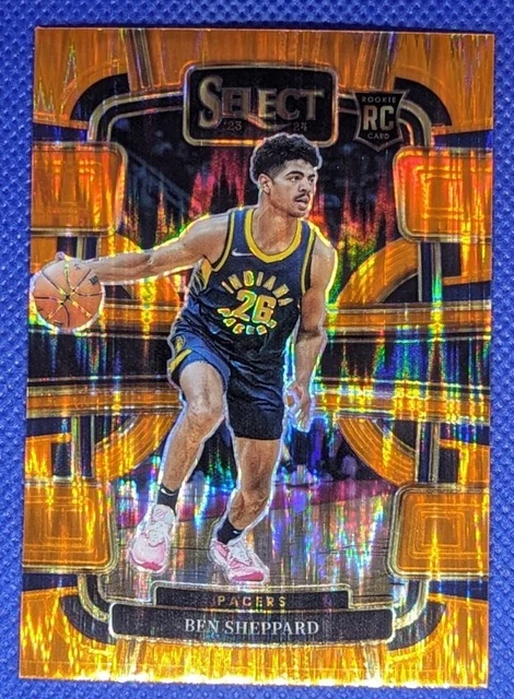 2023-24 PANINI SELECT BEN SHEPPARD RC #94 Flash arancione Concourse ...