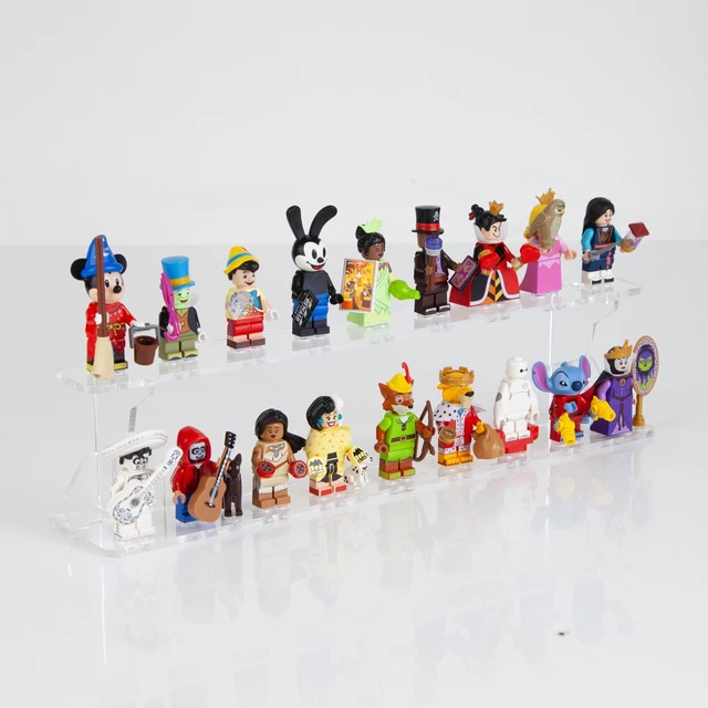 ACRYLIC MINIFIGURE DISPLAY stand for LEGO DISNEY 100th Anniversary ...