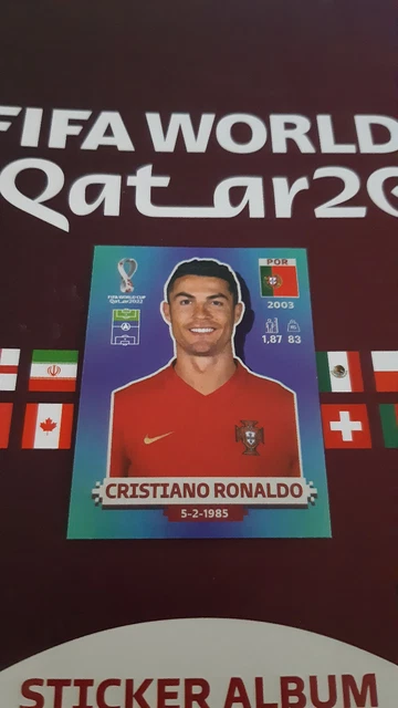 PANINI QATAR 2022 Sticker Ch. Ronaldo Nr Por 18 £0.89 - PicClick UK