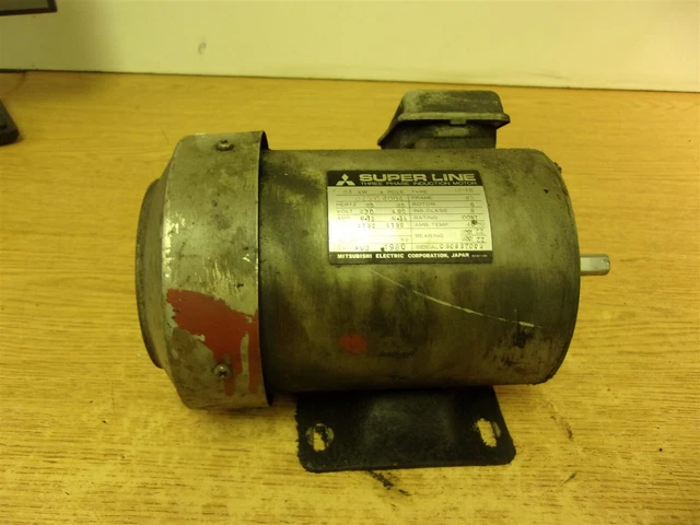 MOTOR DE INDUCCIÓN trifásico Mitsubishi Super Line JIS C 4004 *ENVÍO ...