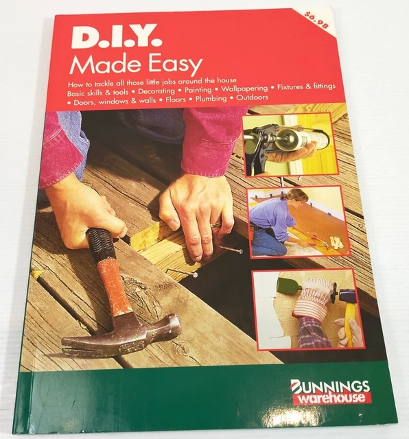 DIY DO-IT-YOURSELF MADE Easy Bunnings Warehouse Pre-Owned $13.45 ...