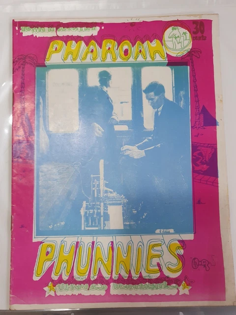 PHAROAH PHUNNIES PAT Wooley Rare Australian Underground Comic $100.00 ...