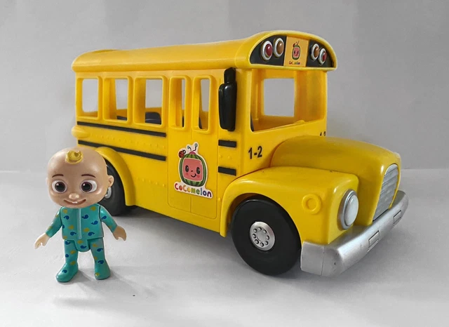 COCOMELON MUSICAL Yellow School Bus Toy, & JJ Figure. EUR 14,62 ...