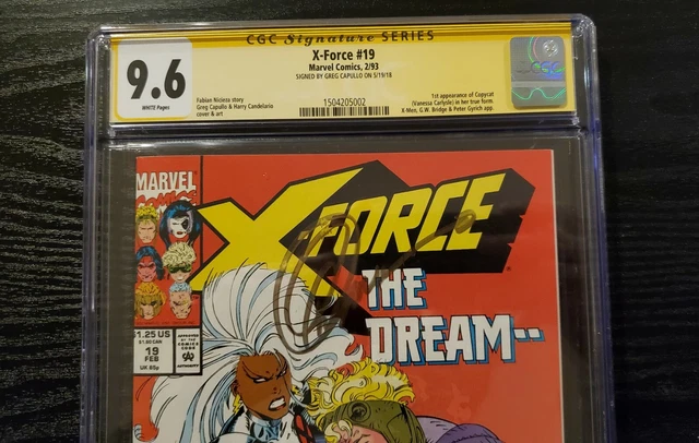 X-FORCE #19 CGC SS 9.6 1993 Marvel 1ère APPARITION Copycat Signé SS ...
