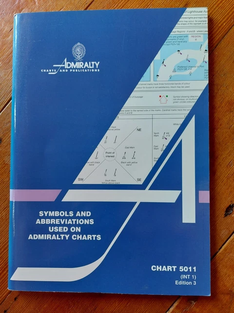 ADMIRALTY CHART 5011 Symbols And Abbreviations Edition 3 £8.00 ...