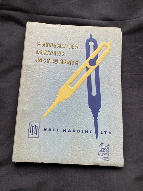 MATHEMATICAL DRAWING INSTRUMENTS, Hall Harding Ltd, Catalogue, 1960 £85 ...