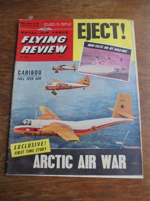 ROYAL AIR FORCE Flying Review (international edition) Vol XVII no 7 ...