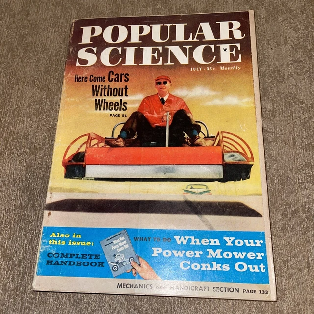 1959 POPULAR SCIENCE July Back Issue Magazine £7.97 - PicClick UK
