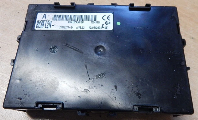 2003-12 NISSAN MICRA K12 Bcm Body Control Module 284B2Ax620 £59.99 ...