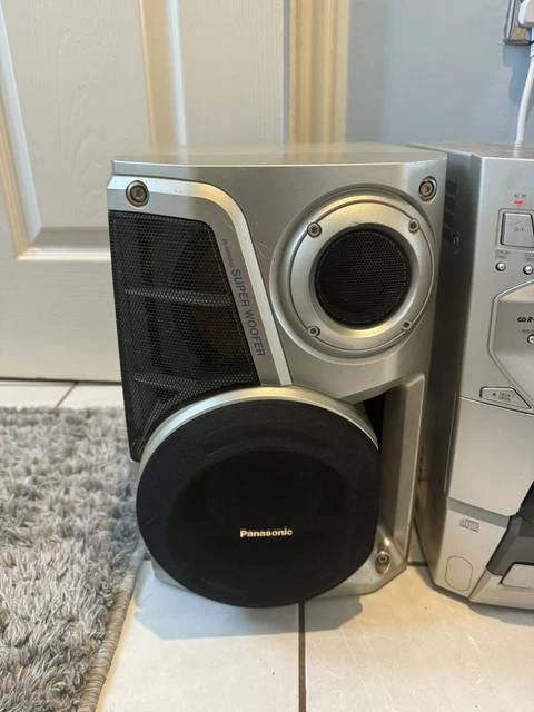 PANASONIC STEREO SYSTEM Sa-Ak44 Plus Sub Woofer Speakers £40.00 ...