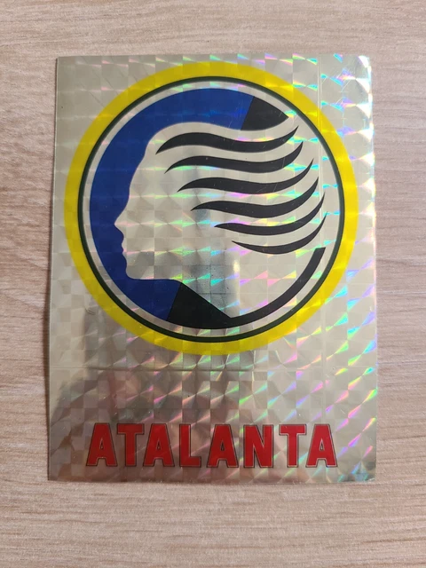 1984-85 PANINI SUPER Calciatori SCUDETTO Badge ATALANTA Figurina ...