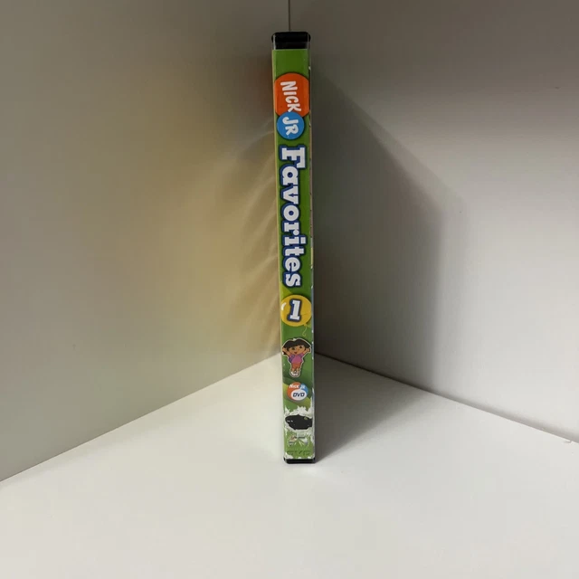 NICK JR FAVORITES 1 DVD+Insert Paper Good Condition DVD Nickelodeon ...