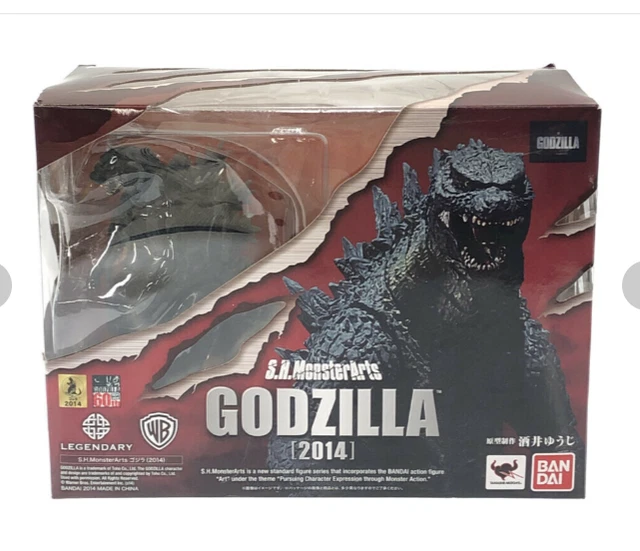 BANDAI S.H. MONSTERARTS Godzilla 2014 Figure Toys Tamashii Nations from ...