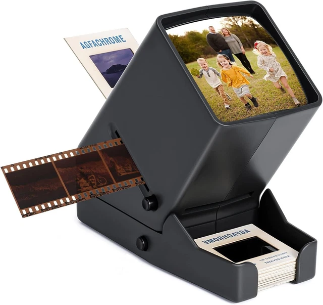 35MM FILM AND Slide Viewer Old Slides Negative Positive Film 3x ...