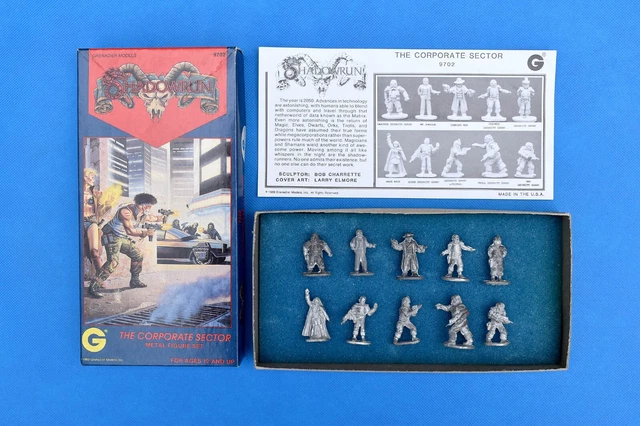 GRENADIER 80S SHADOWRUN 9702 THE CORPORATE SECTOR BOXED CITADEL ...
