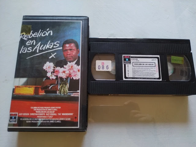 REBELLION IN THE Classrooms Sidney Poitier James Clavell - VHS Tape ...