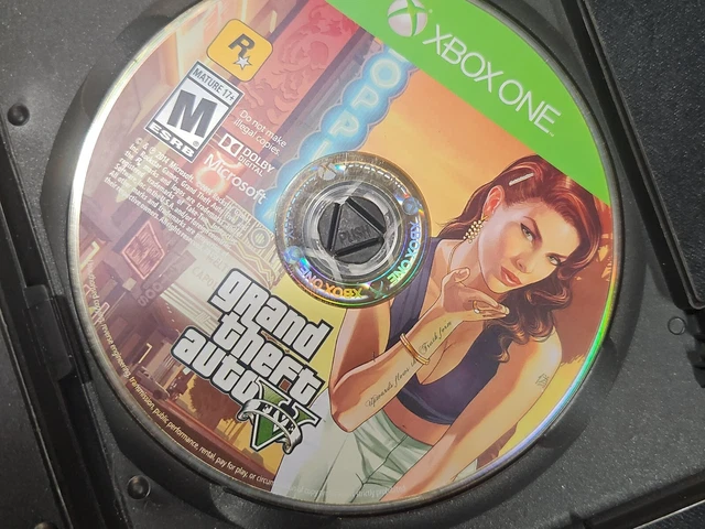 GRAND THEFT AUTO V GTA 5 XBOX One - solo disco EUR 11,22 - PicClick IT