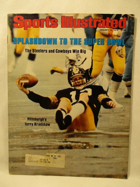 TERRY BRADSHAW SPORTS Illustrated Magazine January 15 1979 Pittsburgh ...