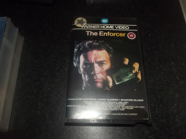 VHS, THE ENFORCER, Clint Eastwood, 1981 Warner Home Video £16.15 ...