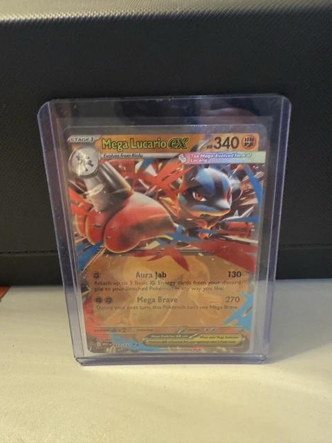 POKÉMON TCG MEGA Lucario ex 077/132 Mega Evolution £2.75 - PicClick UK