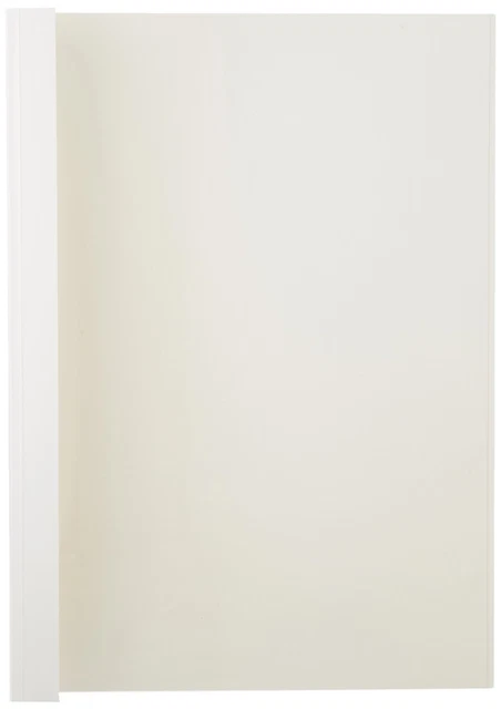 TOJITAKUN THERMAL BINDING Cover Clear White B5 21mm Spine 10pcs JIC ...