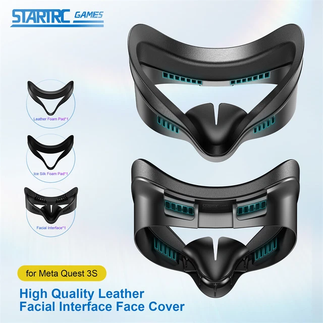 FOR META QUEST 3S VR Glasses Replacement Mask Comfort Foam Cushion w ...