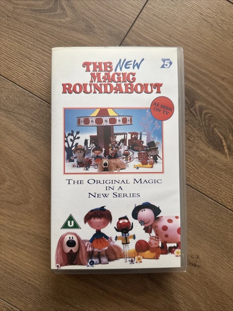 THE MAGIC ROUNDABOUT - The New Magic Roundabout - VHS - video tape ...