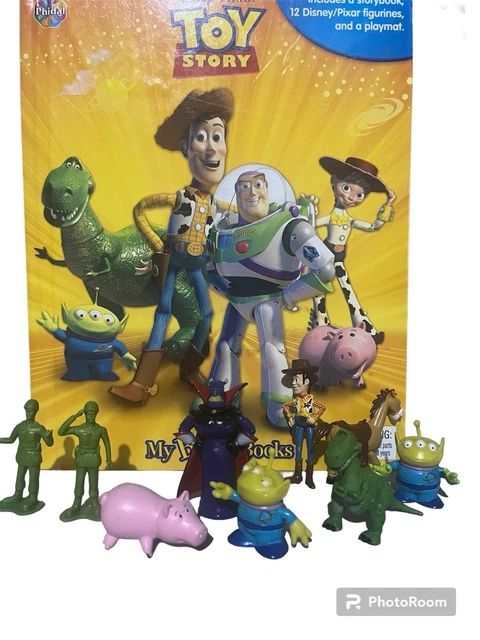 MY BUSY BOOKS Disney Pixar TOY STORY Storybook With 9 Figurines ...