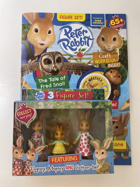 CBEEBIES PETER RABBIT Magazine No.88 Flipsey Mopsey And Cottontail And ...