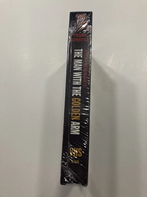 THE MAN WITH The Golden Arm VHS tape Frank Sinatra Kim -SEALED $14.89 ...