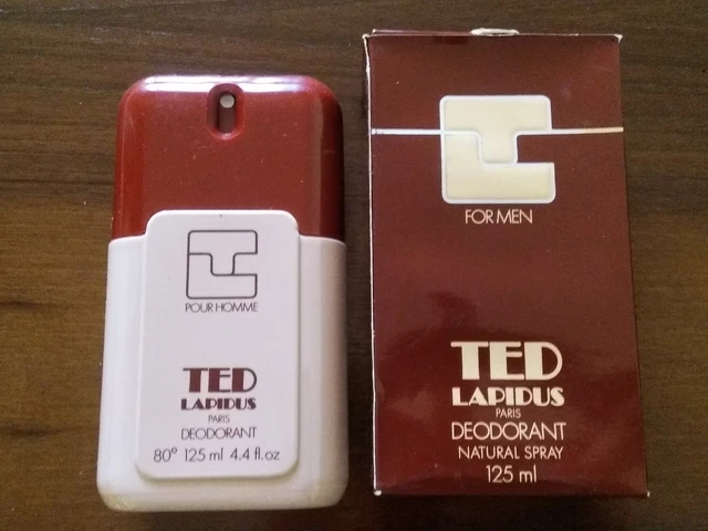TED LAPIDUS POUR homme set 1 deodorant + 2 cigares vintage + 1 soap EUR ...
