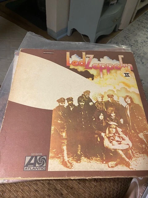 CANADA !!! EX LED ZEPPELIN II ORIG 1969 ÉTIQUETTE ROUGE Deep Groove LP ...