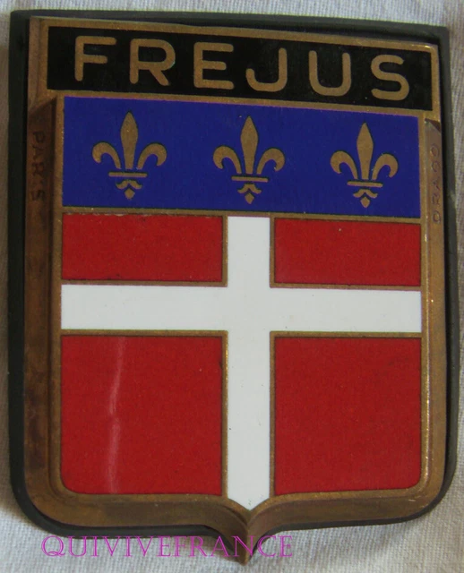 BGC10 - BADGE De Calandre Blason Frejus EUR 74,99 - PicClick FR