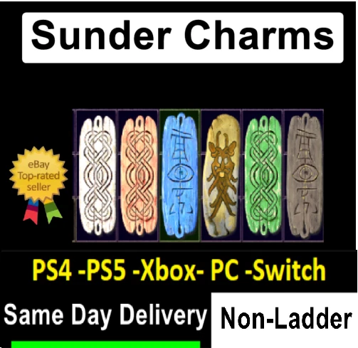 NL SC SUNDER Charms GC Charm 💥 PC-XBOX-PS4-PS5-SWITCH 💥 Diablo 2 Res ...