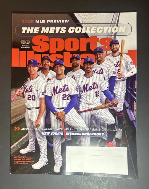 SPORTS ILLUSTRATED APRIL 2025 MLB Baseball Preview New York Mets Cover ...