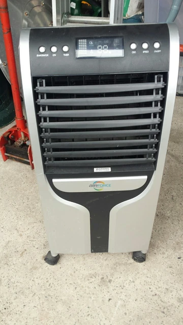 AIR FORCE CLIMATE Control ACS120-FR Evaporative Air Cooler £49.99 ...